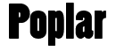 Poplar Std Black: Free Font Download | MaisFontes