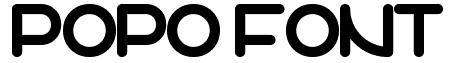 Popo: Free Font Download | MaisFontes