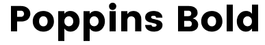 Poppins: Télécharger une police gratuite | MaisFontes