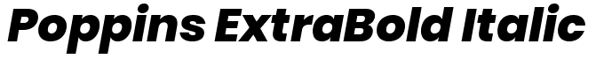 Poppins Bold: Télécharger une police gratuite | MaisFontes