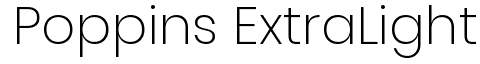 Poppins fonts to download (Google Fonts) | MaisFontes