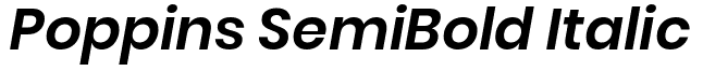 Poppins fonts to download (Google Fonts) | MaisFontes