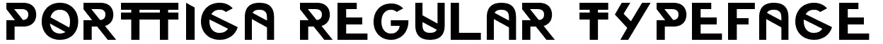 Portica Regular Typeface: Free Font Download | MaisFontes