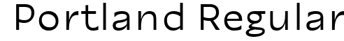 Portland Regular: Free Font Download | MaisFontes