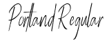 Portland Regular Font: Free Download | MaisFontes