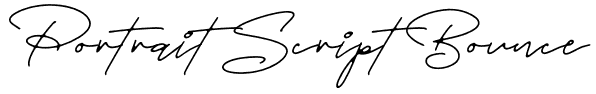 Portrait Script Bold Font: Free Download | MaisFontes