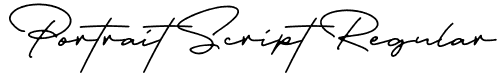 Portrait Script Bold Font: Free Download | MaisFontes