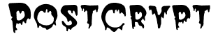 PostCrypt: Free Font Download | MaisFontes