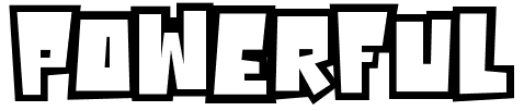 POWERFUL Font: Free Download | MaisFontes