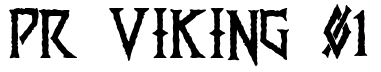 PR Viking 01: Free Font Download | MaisFontes