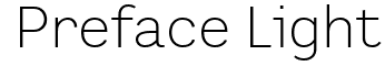Preface Light Font: Free Download | MaisFontes