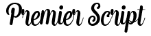 Premier Script Font: Free Download | MaisFontes