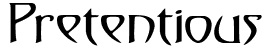 Pretentious: Free Font Download | MaisFontes