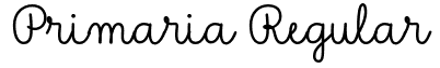 Primaria Regular: Baixar Fonte Grátis | MaisFontes