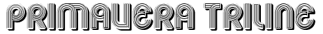 Primavera TriLine: Free Font Download | MaisFontes