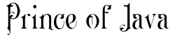Prince of Java: Descargar Fuente Gratis | MaisFontes