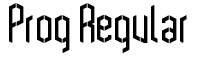 Prog Regular: Baixar Fonte Grátis | MaisFontes
