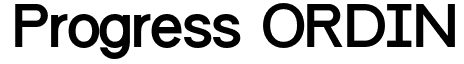 Progress ORDIN: Free Font Download | MaisFontes