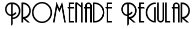 Promenade Regular: Free Font Download | MaisFontes
