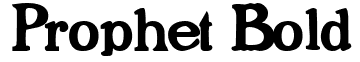 Prophet Bold Font: Free Download | MaisFontes