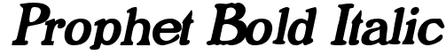 Prophet Bold Italic: Free Font Download | MaisFontes