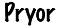 Pryor Font: Free Download | MaisFontes