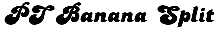 PT Banana Split: Free Font Download | MaisFontes