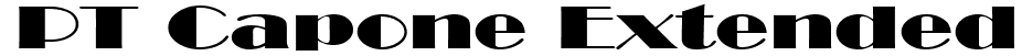 PT Capone Extended: Free Font Download | MaisFontes