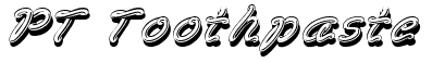 PT Toothpaste: Free Font Download | MaisFontes