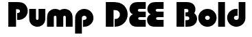 Pump Demi Bold LET Plain 1 0：無料フォントをダウンロード | MaisFontes