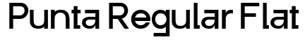 Punta Regular Flat Font: Free Download | MaisFontes