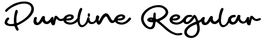 Pureline Regular: Free Font Download | MaisFontes