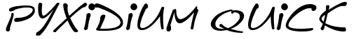 Pyxidium Quick: Baixar Fonte Grátis | MaisFontes