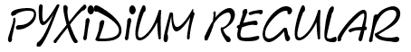 Pyxidium Regular: Baixar Fonte Grátis | MaisFontes
