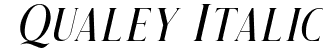 Qualey Italic: Free Font Download | MaisFontes