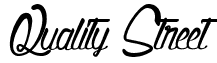 Quality Street: Free Font Download | MaisFontes