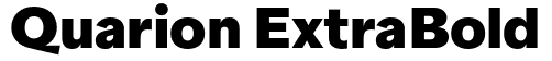 Quarion ExtraBold: Free Font Download | MaisFontes