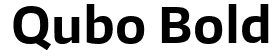 Qubo Bold Font: Free Download | MaisFontes