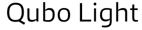 Qubo Light Font: Free Download | MaisFontes