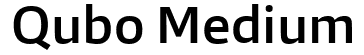 Qubo Medium: Free Font Download | MaisFontes