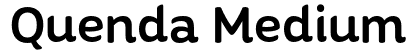 Quenda Medium Font: Free Download | MaisFontes