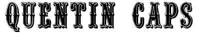 Quentin Caps Font: Free Download | MaisFontes