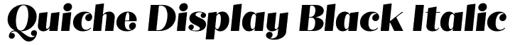 Quiche Display Regular: Download Free Font | MaisFontes
