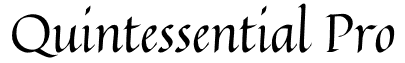 Quintessential Pro Font: Free Download | MaisFontes