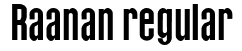 Raanan regular: Free Font Download | MaisFontes