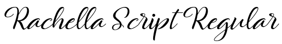 Rachella Script Regular: Free Font Download | MaisFontes