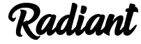 Radiant Font: Free Download | MaisFontes