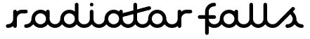 Radiator Falls: Free Font Download | MaisFontes