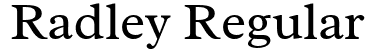 Radley: Free Font Download | MaisFontes