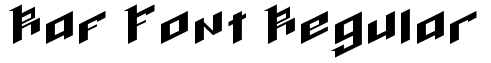 Raf Font Regular: Free Font Download | MaisFontes